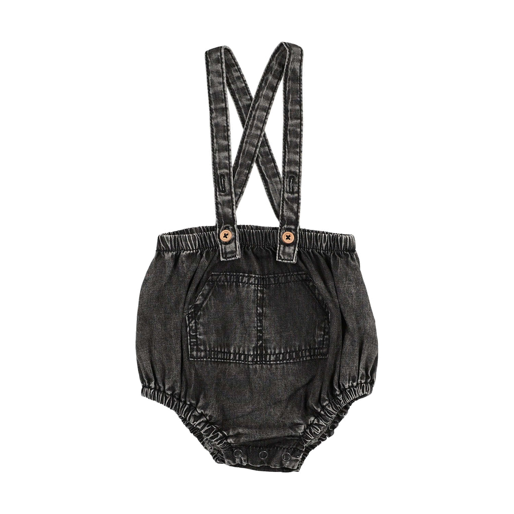 Lil Legs Pocket Suspender Bloomers - Blackwash – JellyBeanz Kids