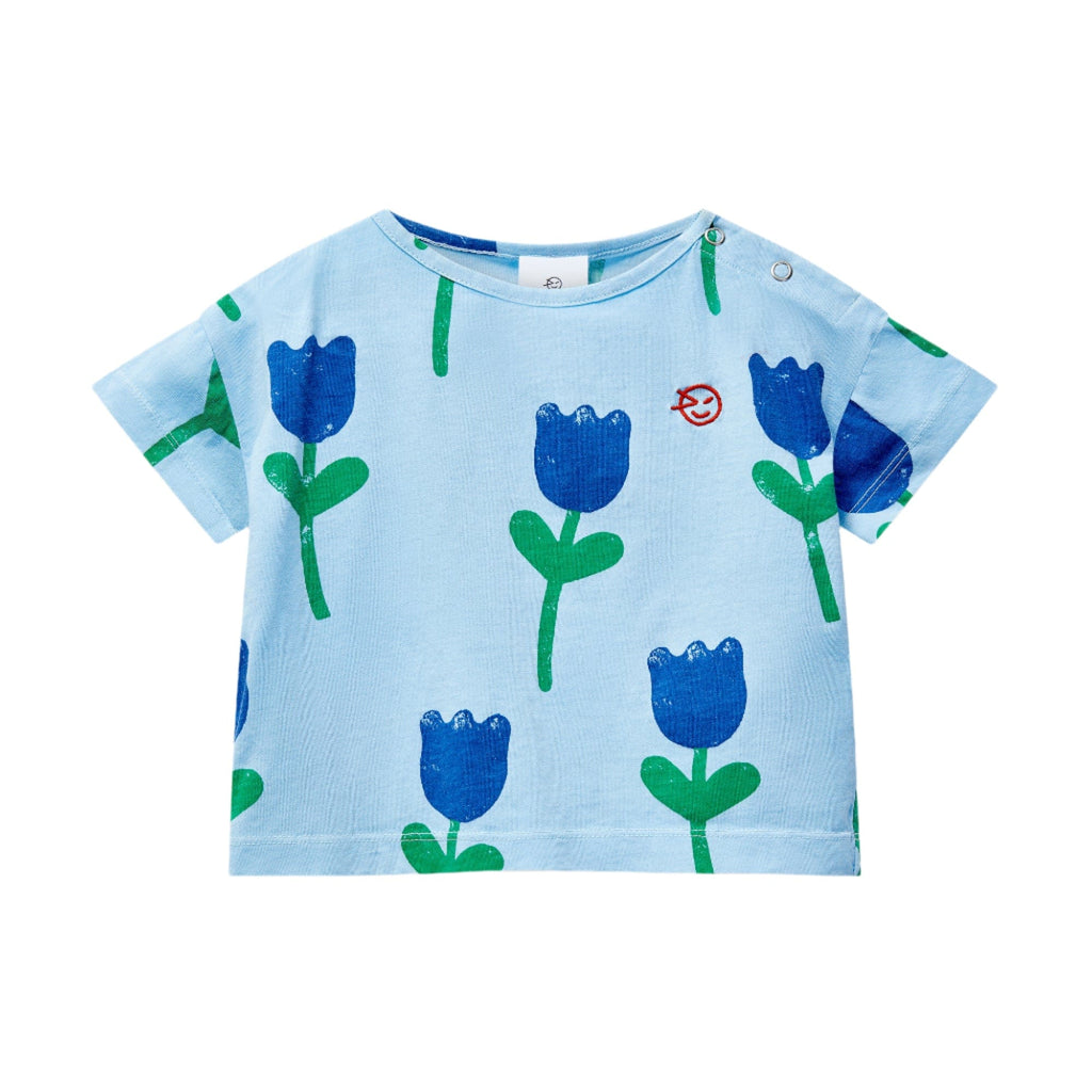 Wynken Mini Kite Tee-Bird Blue – JellyBeanz Kids